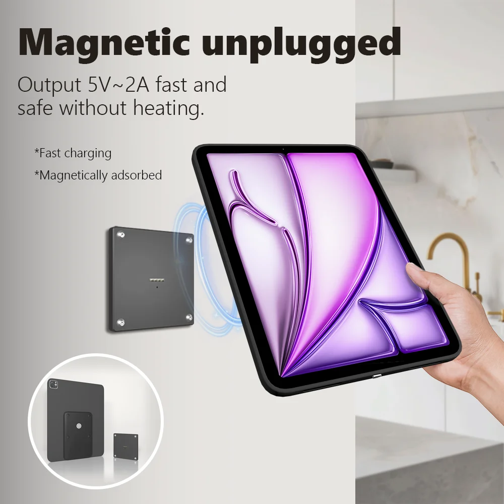 Magnetische wandlader montageaccessoires Ipad tablet magnetische beugel ...
