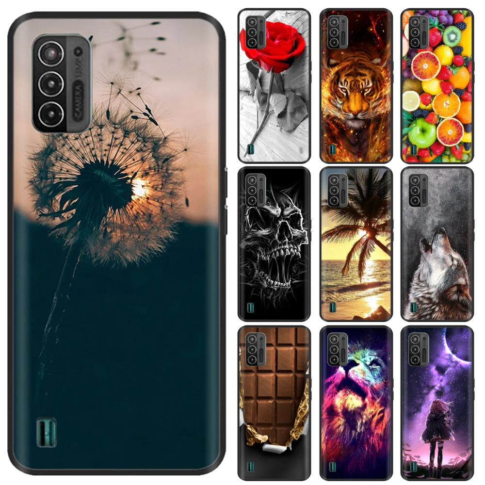 For-ZTE-Blade-A52-Lite-Case-Dandelion-Flower-Soft-Silicone-Back-Cover ...