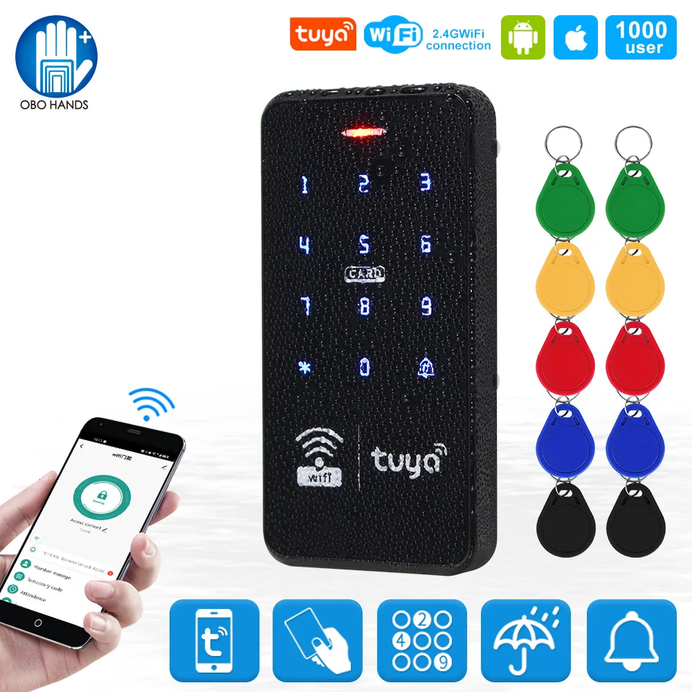 Wifi-Tuya-Smart-Access-Controller-RFID-Keyboard-IP68-Waterproof-Touch ...