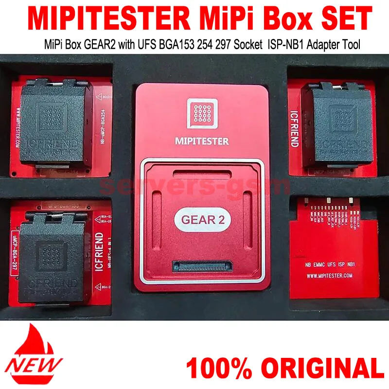 2023-New-MiPi-Box-MIPi-G2-MiPitester-G2-GEAR2-host-UFS-BGA153-254-297 ...