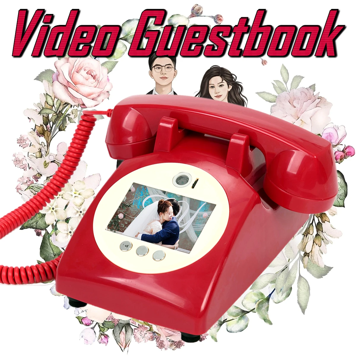 Vioce-and-Video-Guestbook-Wedding-Guest-Sign-in-Blessing-Video-Recorder ...