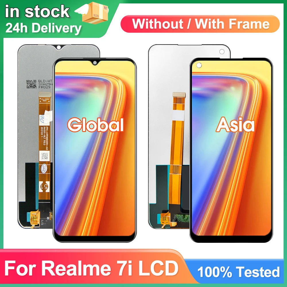 Realme 7i (Global) Display Screen Replacement, for Oppo Realme 7i ...