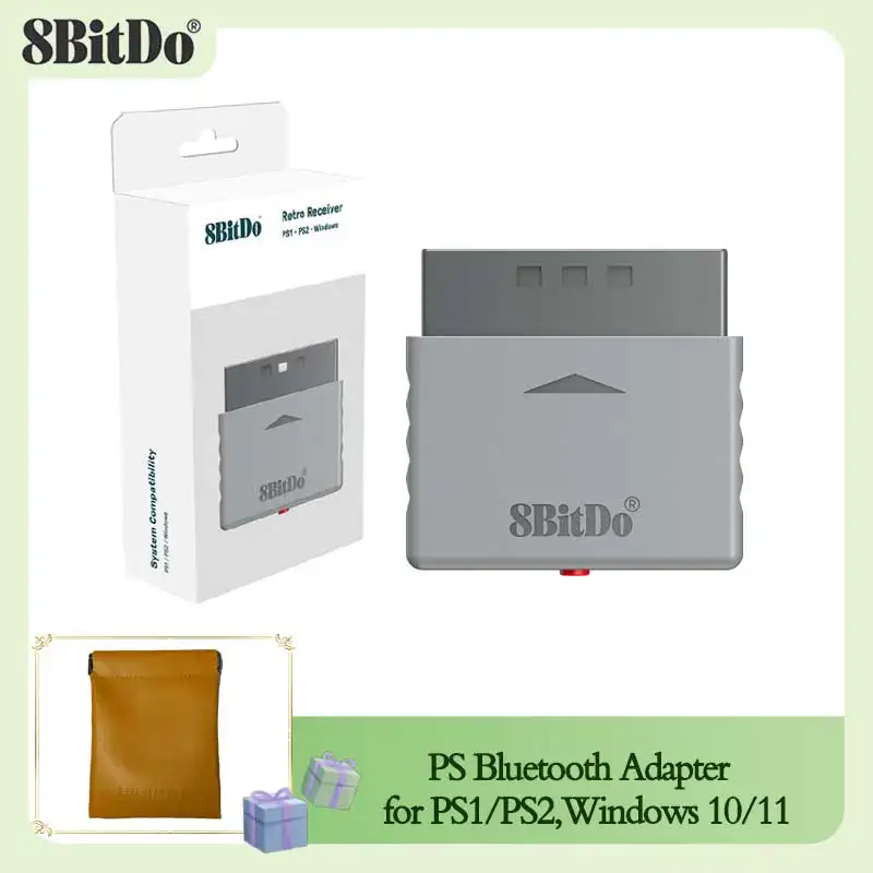 Adaptador-receptor-Retro-8bitdo-Dongle-para-PS1-PS2-accesorios-de-juego ...