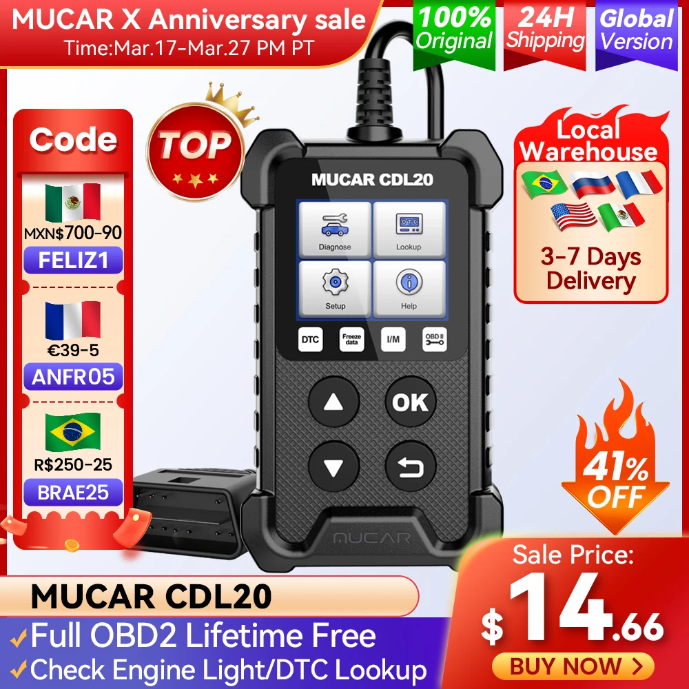 MUCAR-CDL20-Obd2-Car-Auto-Diagnostic-Tools-Obd-2-Scanner-Automotivo ...