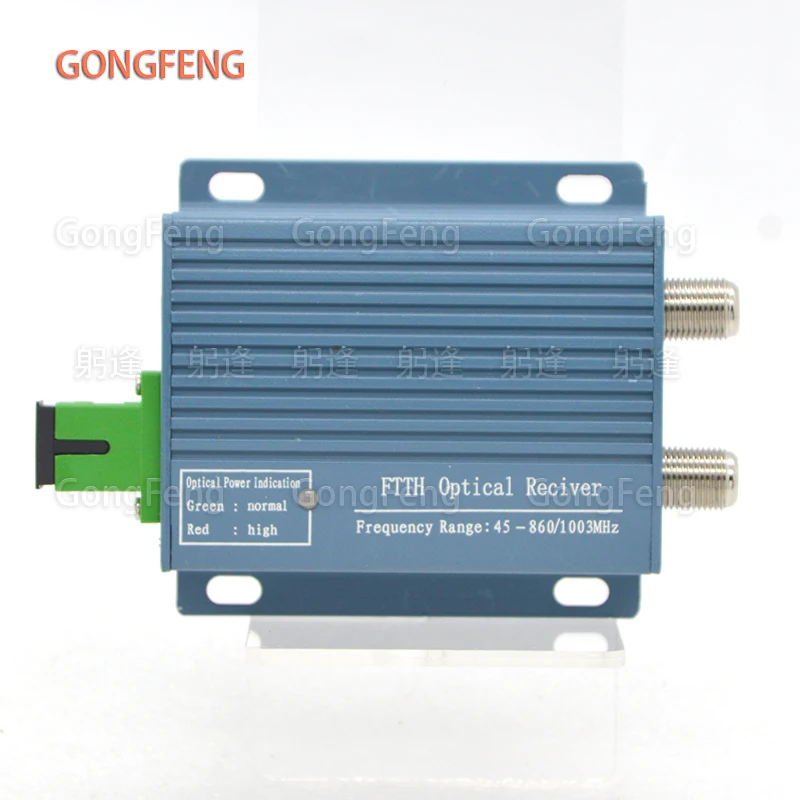 Mini-Receptor-ptico-com-N-ptico-Conversor-De-M-dia-De-Fibra-2-Portas ...