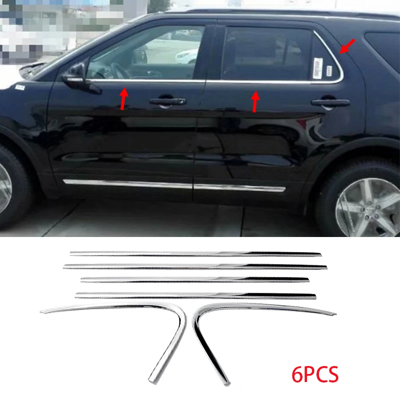 Mudguards-For-Ford-Explorer-2011-2012-2013-2019-Stainless-steel-Chrome ...