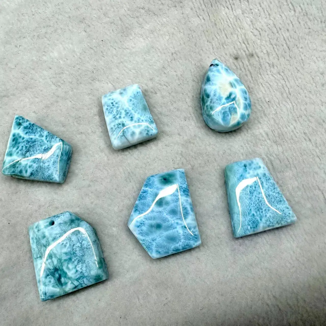 Dominica-Larimar-Copper-Pectolite-Stone-Pendant-Natural-Gemstone ...