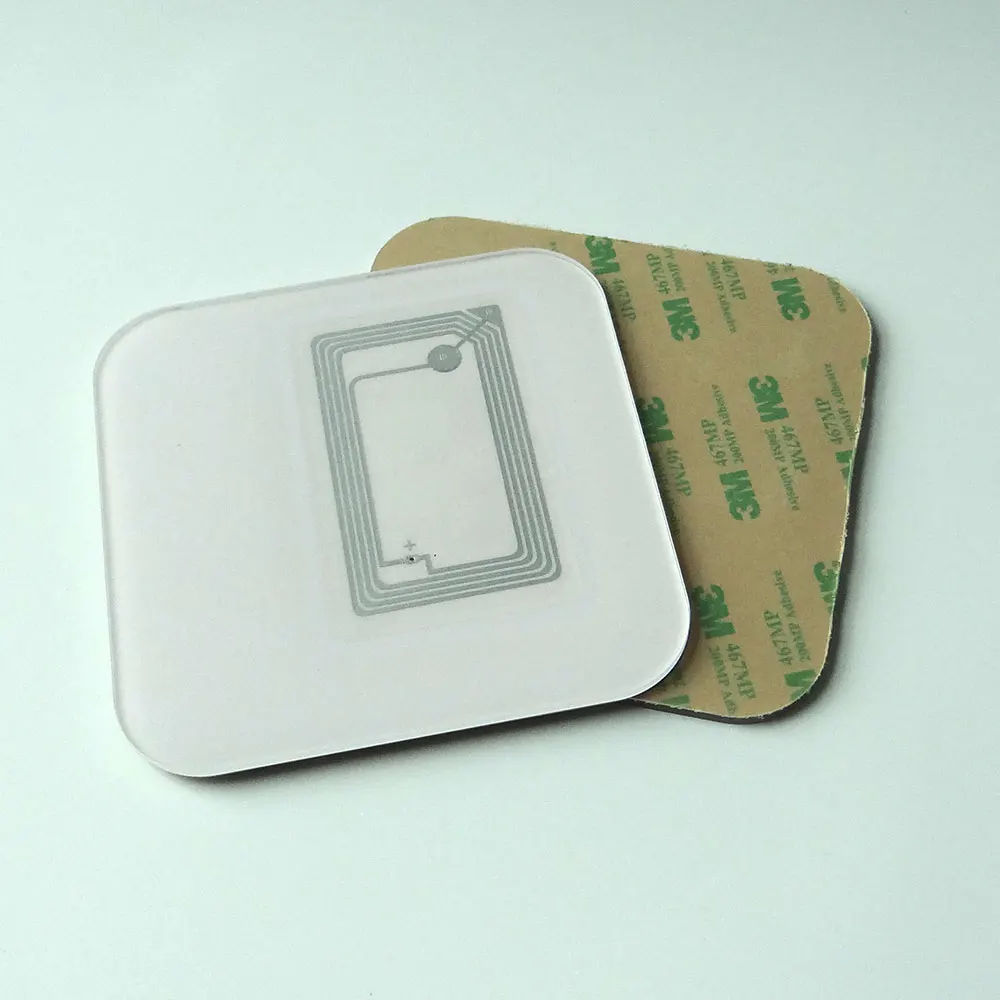 50pcs-free-shipping-blank-version-white-transparent-12x12cm-Acrylic-NFC ...