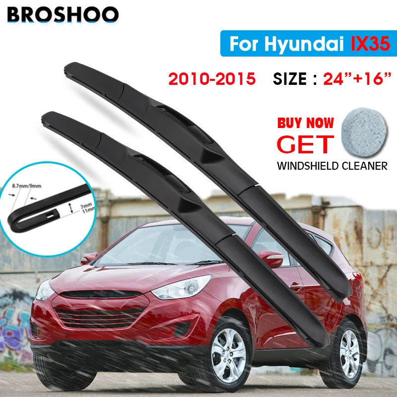 Car-Wiper-Blade-For-Hyundai-IX35-24-16-2010-2015-Auto-Windscreen ...
