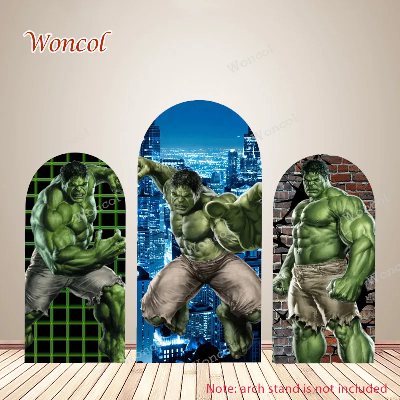 Hulk-Smash-Arch-Backdrop-Boy-Birthday-Baby-Shower-Backdrop-Disney ...