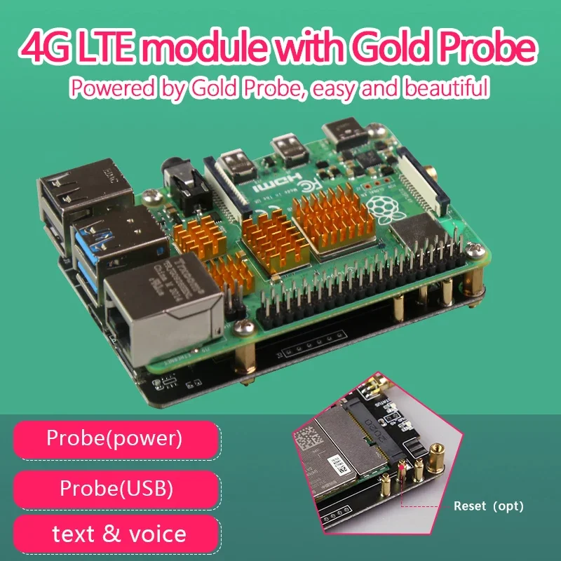 4G LTE module with USB and Power probe, cable free, HUAWEI ME909-821AP ...