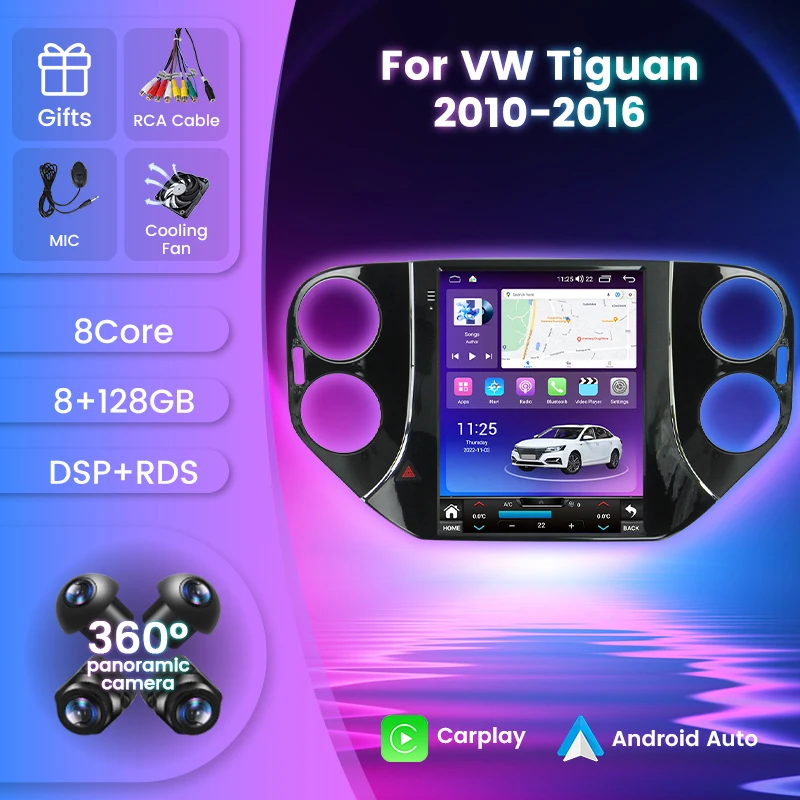 128GB-ROM-for-VW-Volkswagen-Tiguan-2010-2016-Car-Radio-Player-Bluetooth ...