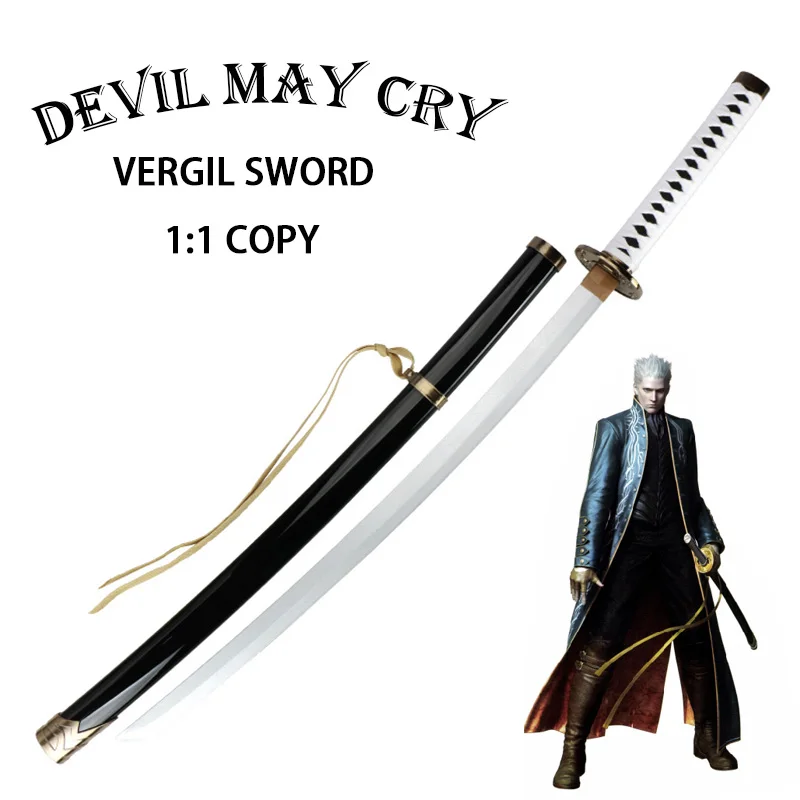 Juego en línea Demons May Cry Dark Killer Virgil's Yama Sword Cosplay ...