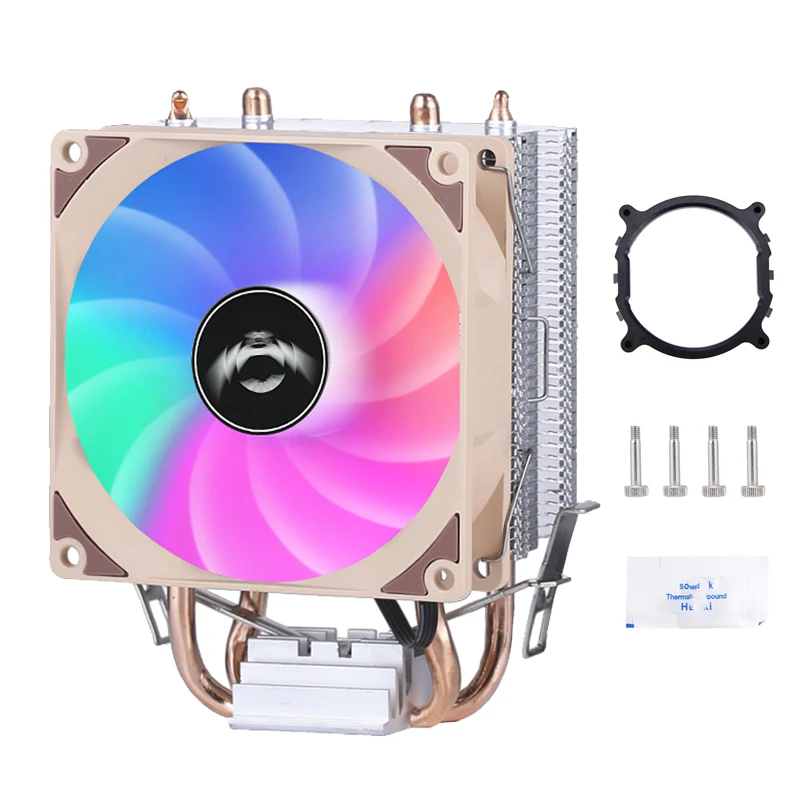 2-Heat-Pipe-Host-Processor-CPU-Cooling-Fan-Suitable-For-Installing ...