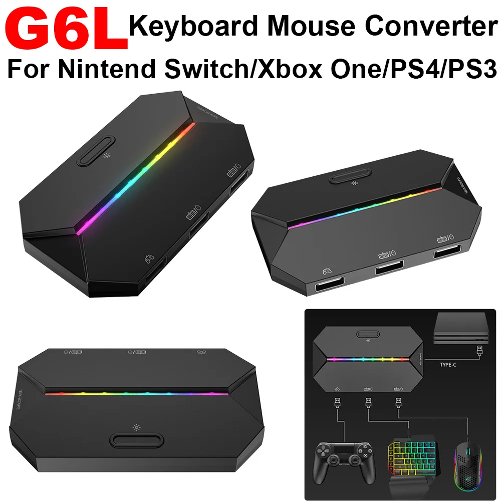 G6L-Gaming-Keyboard-and-Mouse-Converter-Adaptador-para-Nintendo-Switch ...