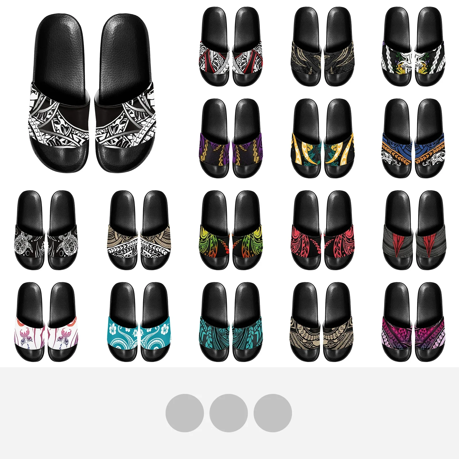 Polynesian-Tribal-Samoan-Totem-Tattoo-Samoa-Prints-Summer-Slippers ...