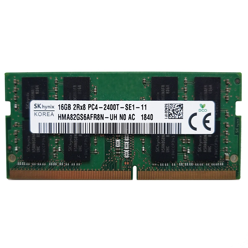 SK hynix ddr4 16gb 2400MHZ RAMs SODIMM DDR4 16GB 2Rx8 PC4-2400T-SE1-11 ...