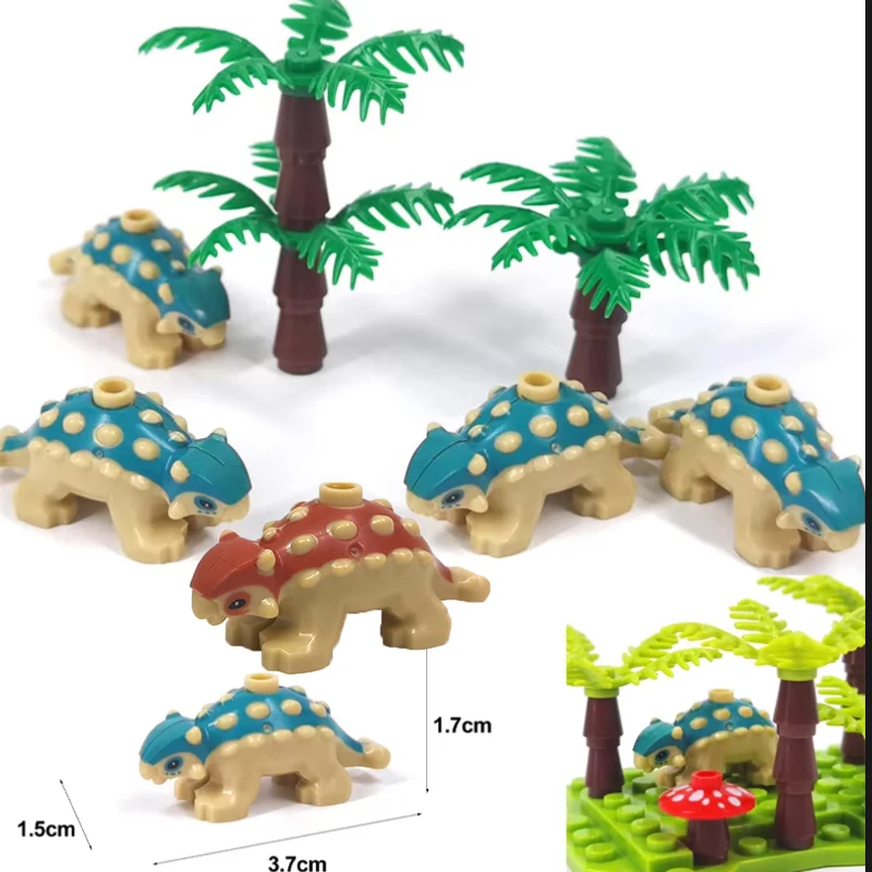MOC Animal Building Blocks Street View Farm Pasture Zoo Scene Beast ...