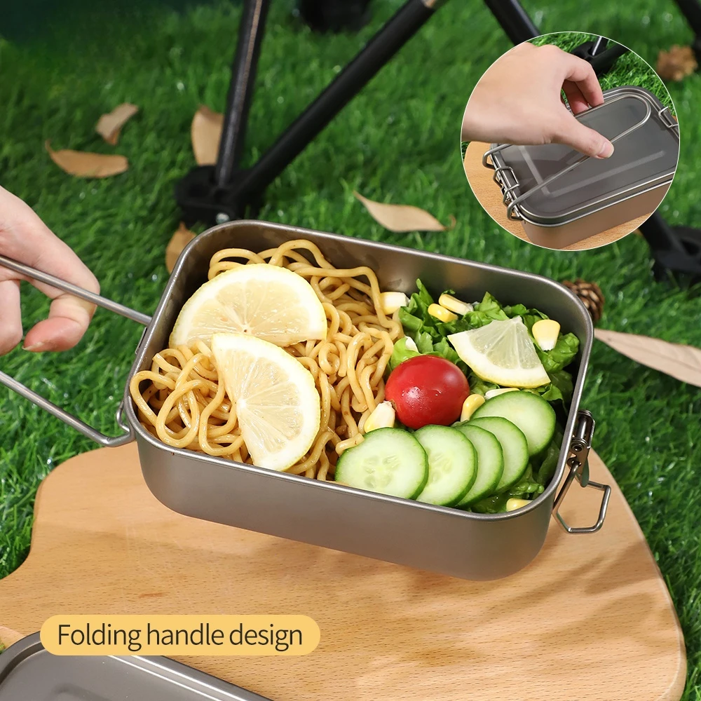 Ultralight-Titanium-Lunch-Box-with-Handle-Air-Tight-Lid-Portable-Bento ...
