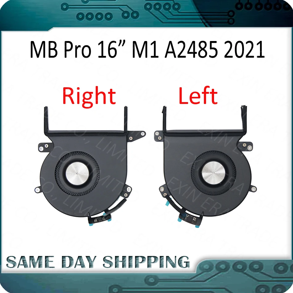 2021 Laptop A2485 Fan for Macbook Pro Retina 16" M1 Pro/Max CPU Fan ...