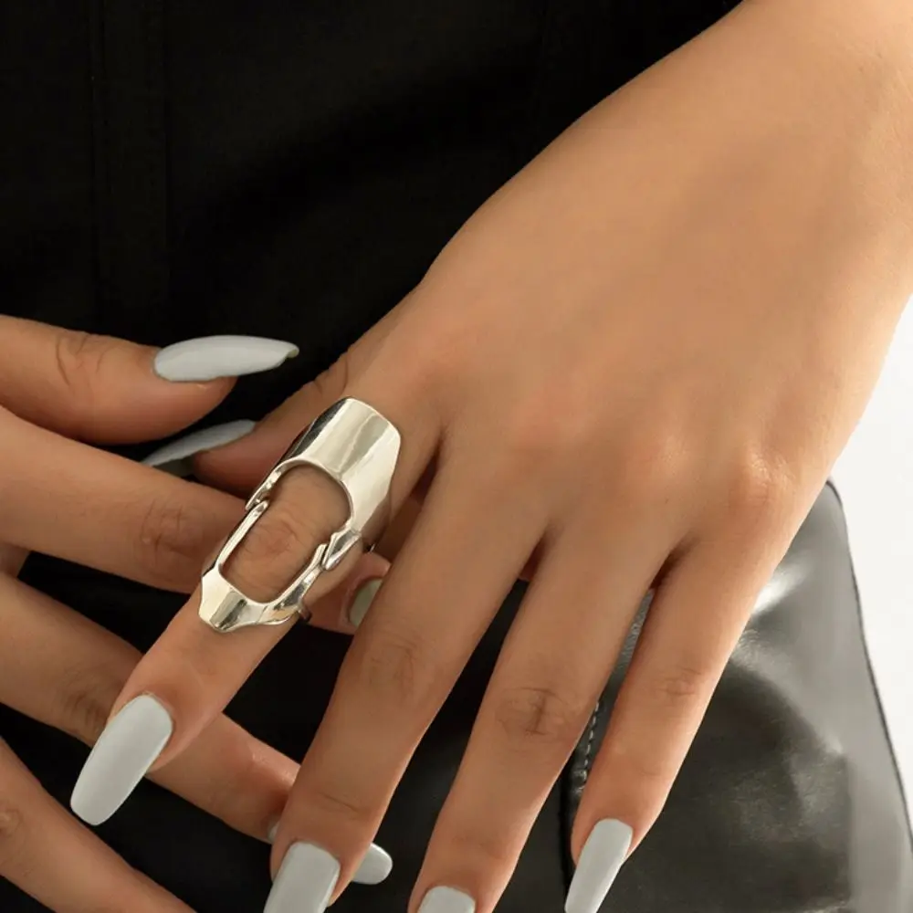 Exaggeration-Cool-Men-Alloy-Geometry-Punk-Style-Korean-Style-Rings ...