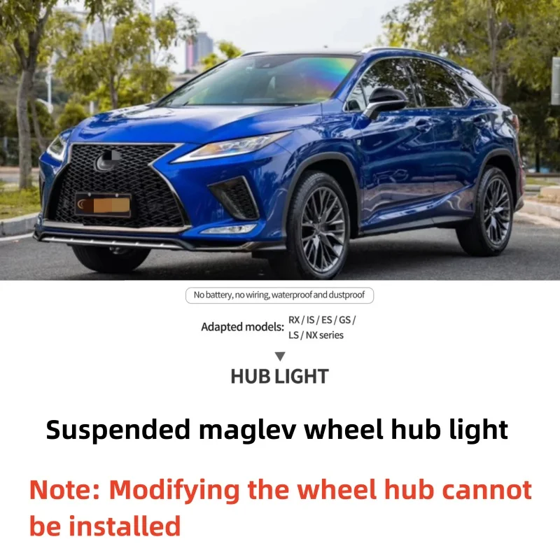 Hub-light-Car-Floating-Illumination-Wheel-Caps-LED-Light-Center-Cover ...