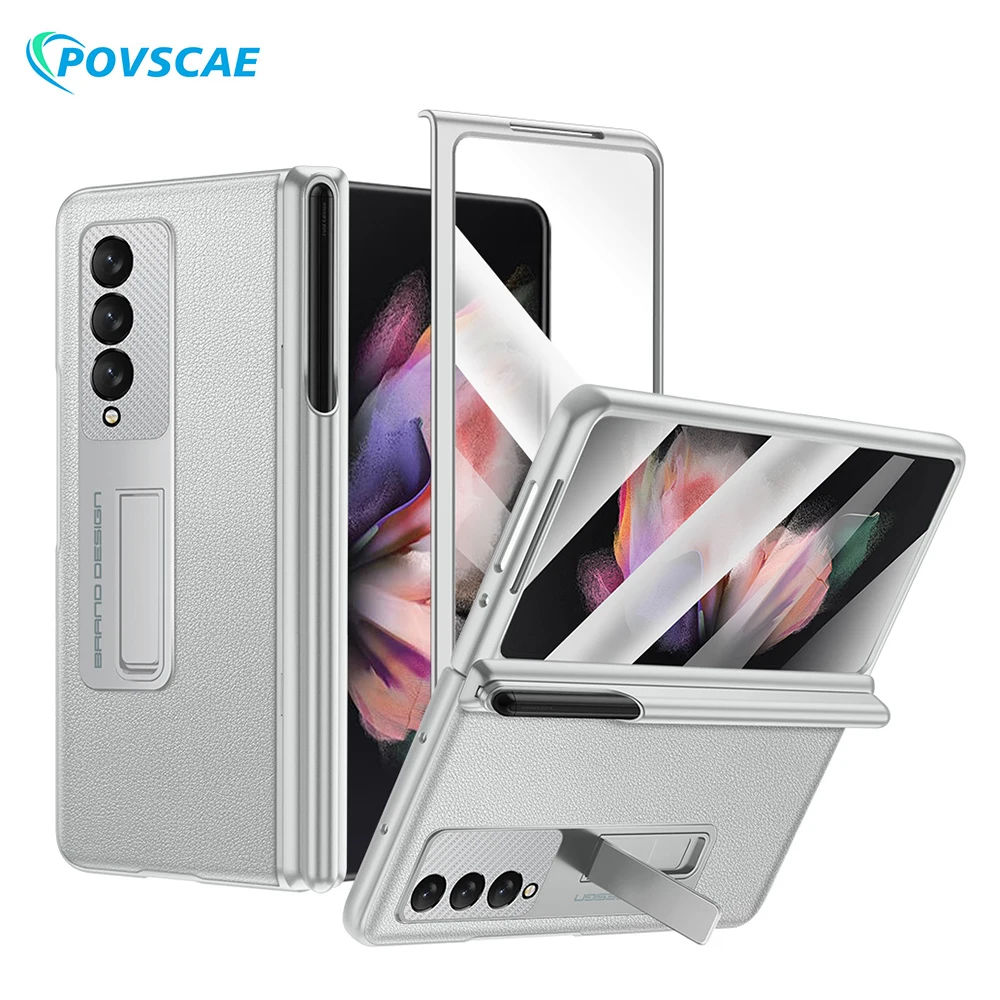 Fold-Phone-Case-For-Samsung-Galaxy-Z-Fold-3-Shockproof-Full-Hinge ...
