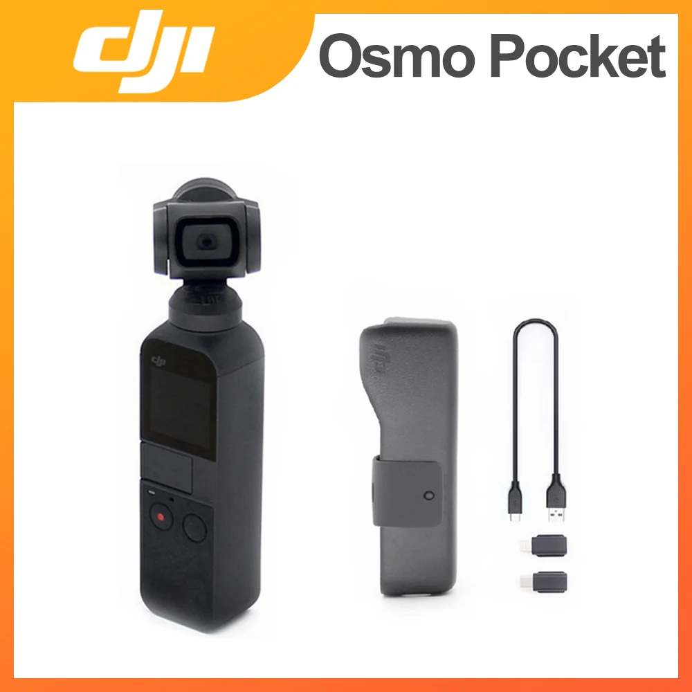 Dji Osmo Pocket 3-axis Stabilized Handheld Camera Gimbal Stabilizer For Mobile Phone 4k 60fps ...