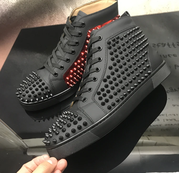 Designer-Luxury-Men-s-Shoes-Red-Sole-Shoes-Women-s-Shoes-Black-Red ...