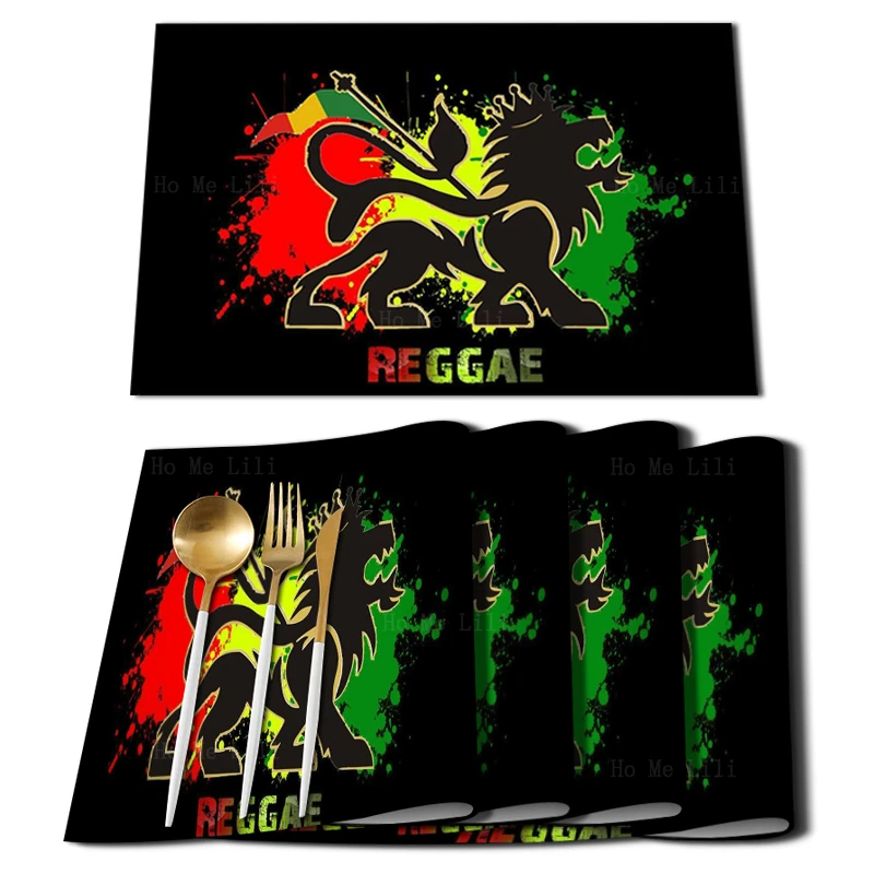 The Green Reggae Logos