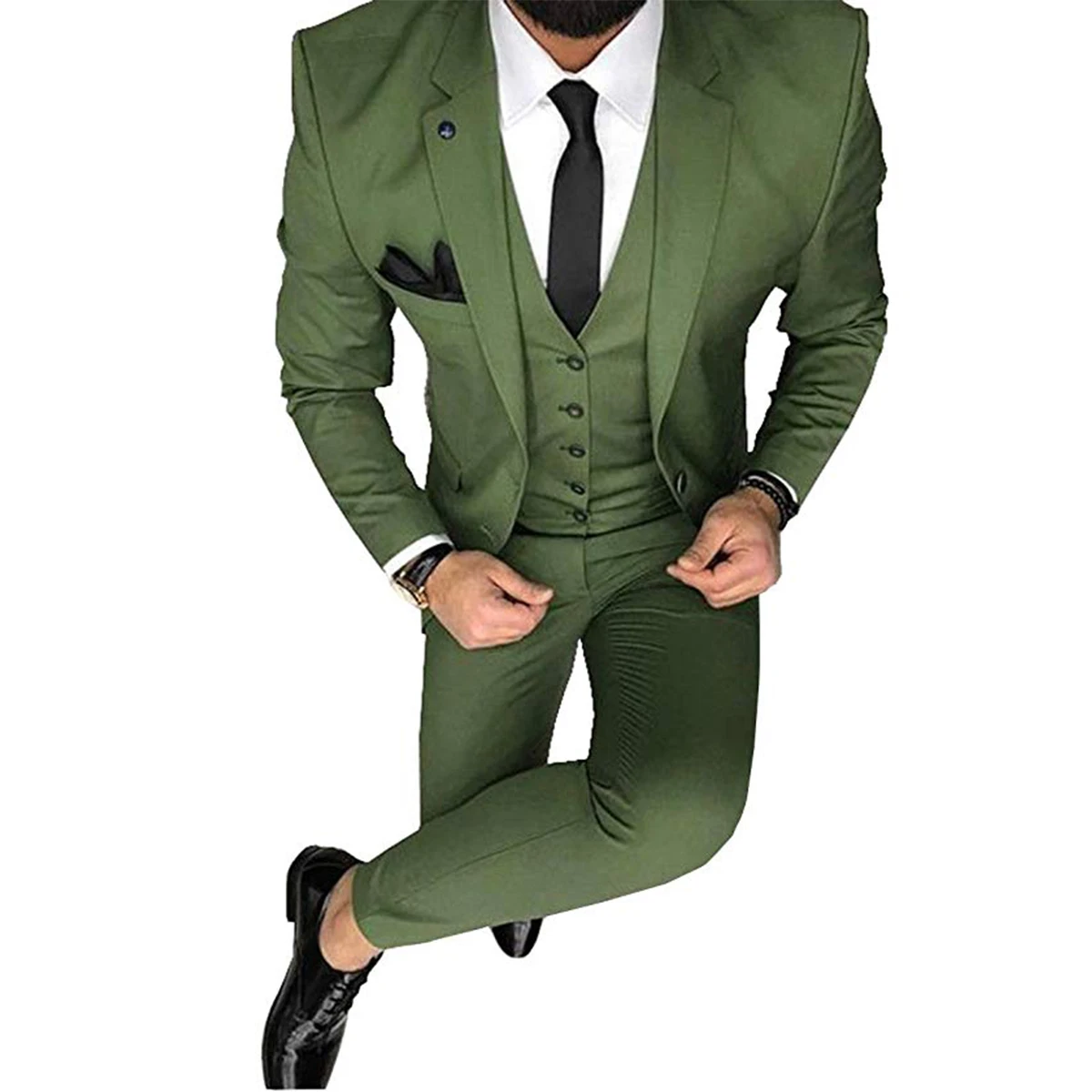 2024-Business-Men-Suit-Terno-Green-Men-Suits-Notched-Lable-Formal-3 ...