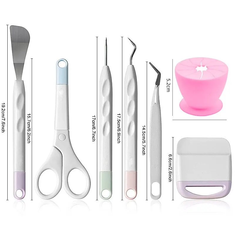 5-6pcs-Weeding-Kits-Craft-Vinyl-Weeding-Tools-Set-Precision-Craft-Vinyl ...
