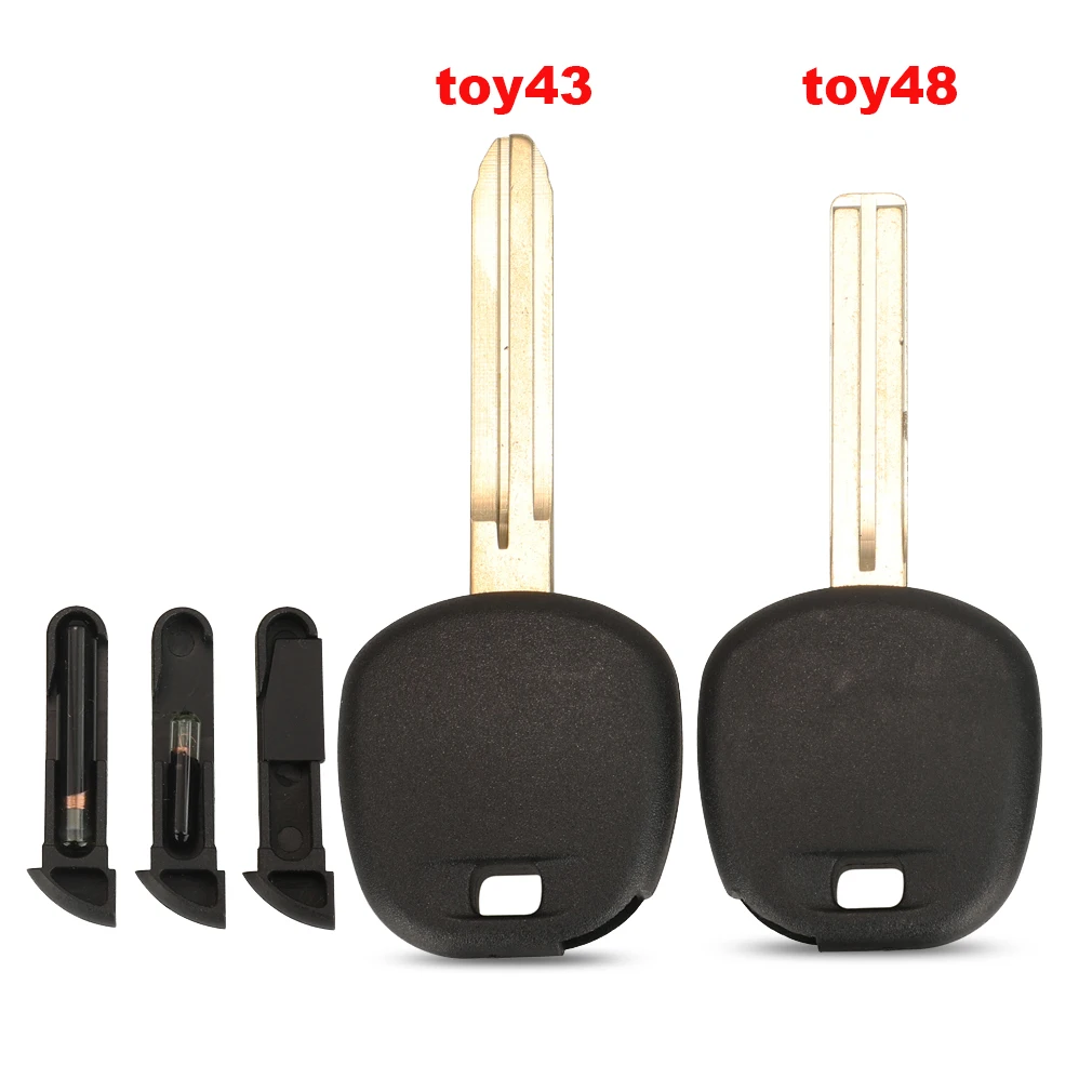 jingyuqin-Transponder-Blank-Key-Shell-For-Toyota-Rav4-Prado-Corolla ...