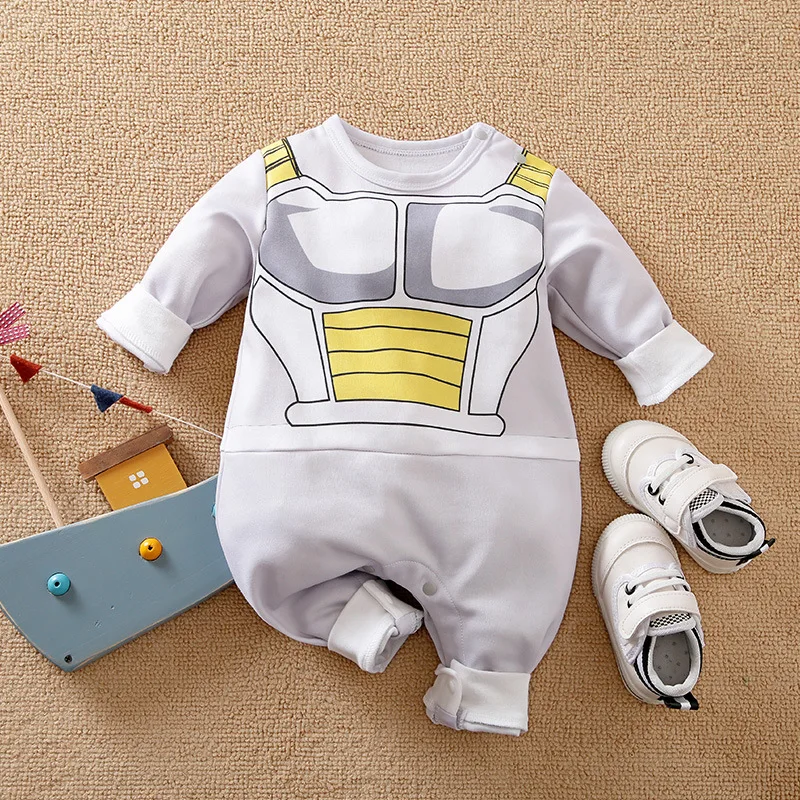 Anime Cosplay Baby Boy Clothes Newborn Rompers Halloween Costume Infant ...
