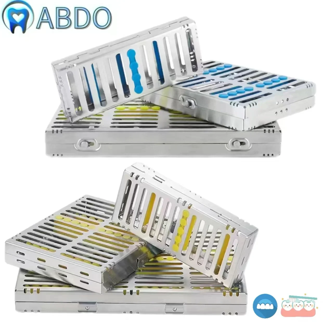 Dental Manufacturers Autoclave Tray Box Holder Stainless Steel ...