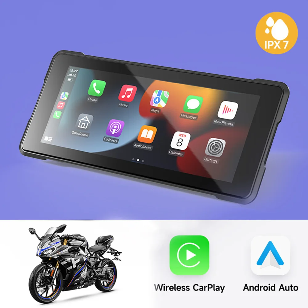 6-86-inch-IPX7-Waterproof-Portable-Motorcycle-Car-Play-Screen-GPS-LCD ...