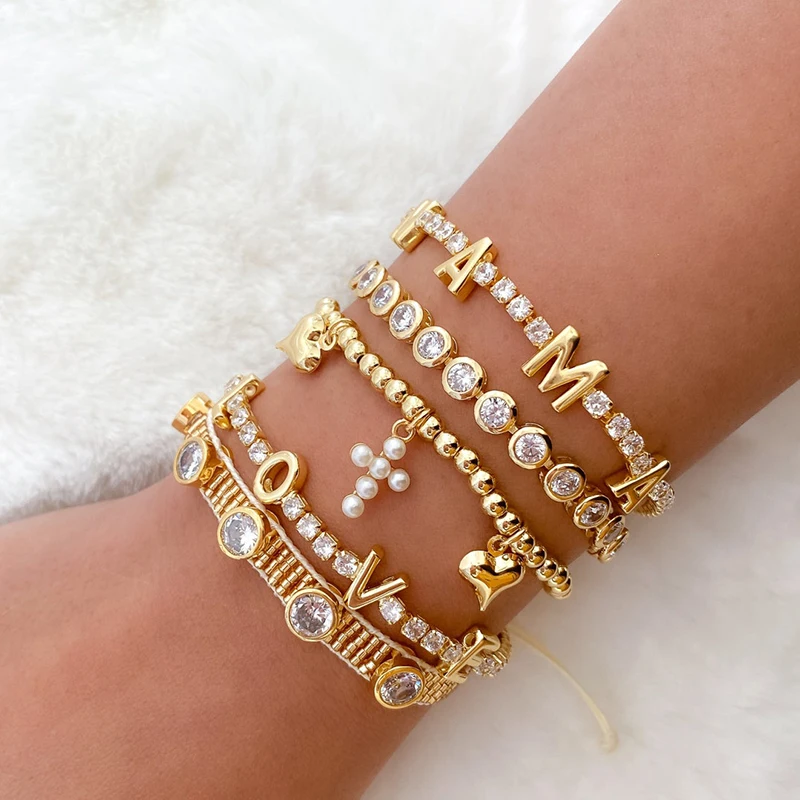 Max-Jewel-pulsera-con-dije-de-estrella-y-coraz-n-de-cruz-joyer-a ...