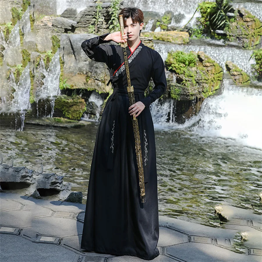 Large-Size-Traditional-Hanfu-Dress-Man-Han-Dynasty-Costume-Couple ...