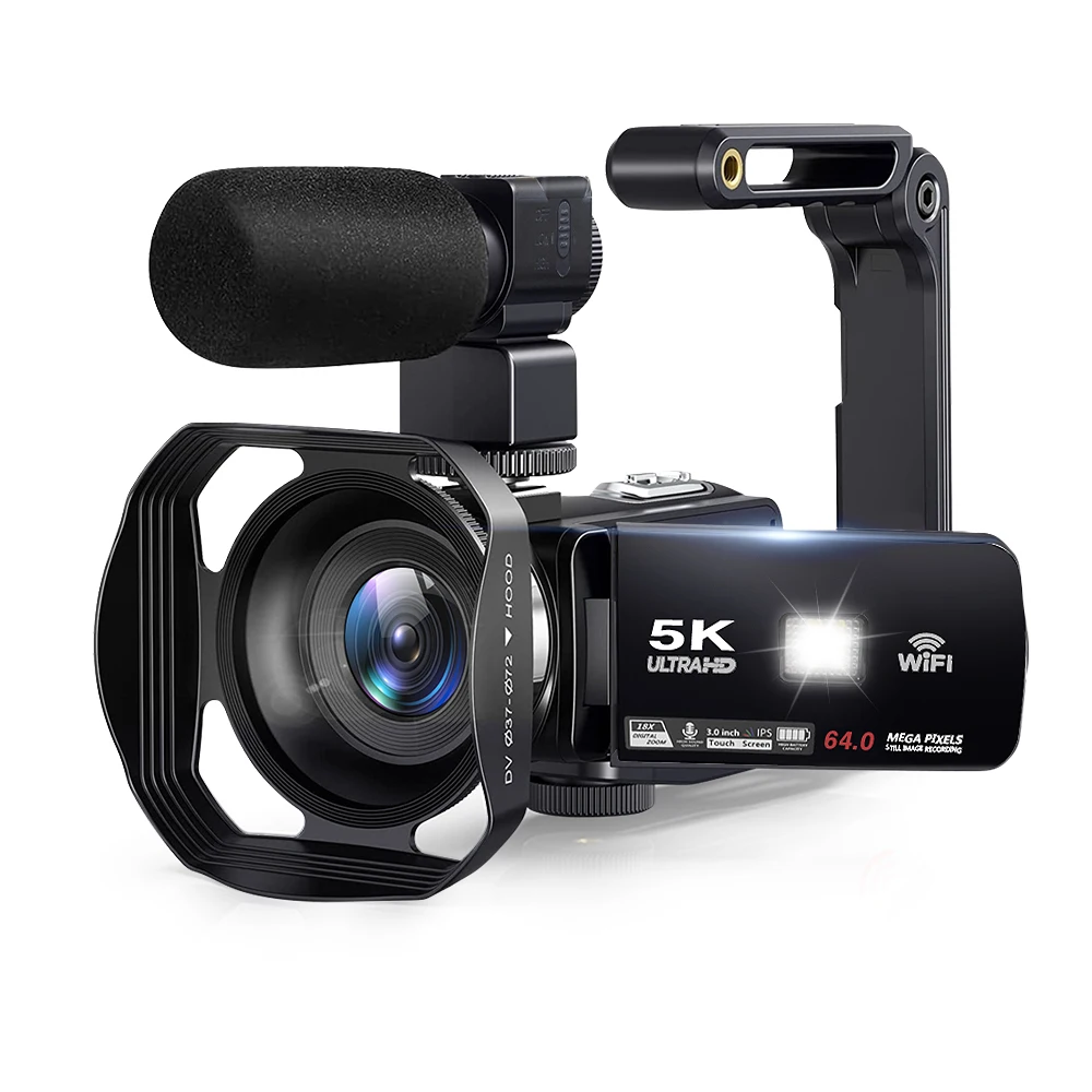 5K-Camcorder-60FPS-18x-Zoom-Compact-Cameras-3-Inch-LCD-Touch-Screen ...