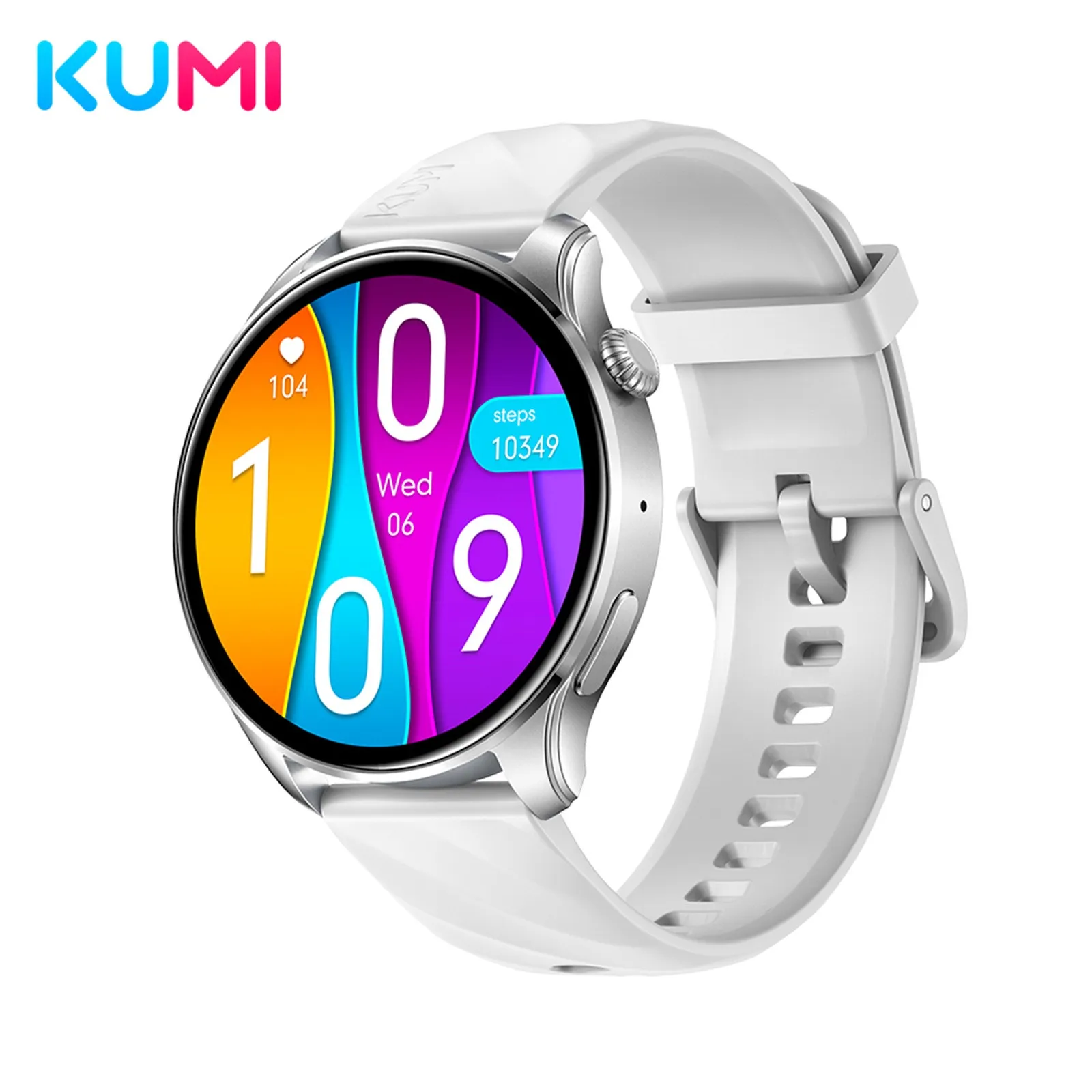 KUMI-GW3-Pro-Smartwatch-1-43-AMOLED-HD-Screen-100Exquisite-Dial ...