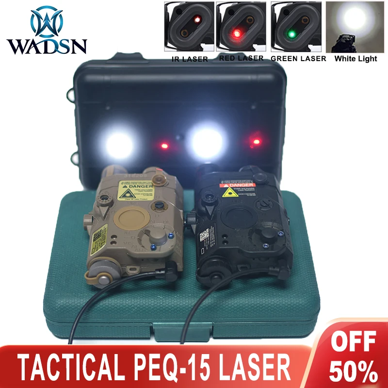 WADSN-AR15-Airsoft-PEQ15-AN-PEQ-15-Red-Green-Blue-Dot-IR-Laser-Sight ...