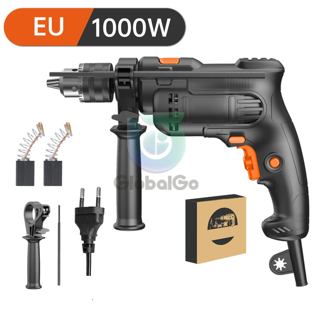 Impact-Electric-Drill-AC220V-1000W-1280W-3000rpm-Multifunction-Electric ...