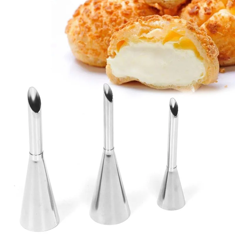 304-stainless-steel-pointed-tip-cream-cake-puff-mouth-Western-style ...
