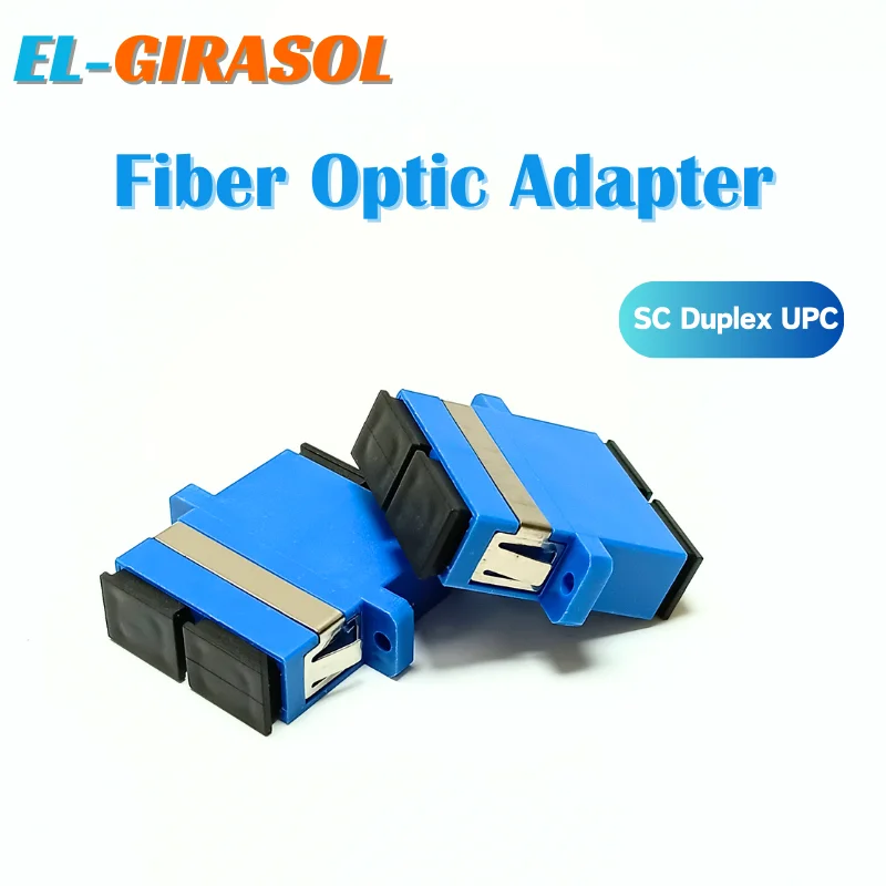 50-100pcs-SC-SC-UPC-Duplex-SM-Fiber-Optic-Adapter-Flange-Coupler ...
