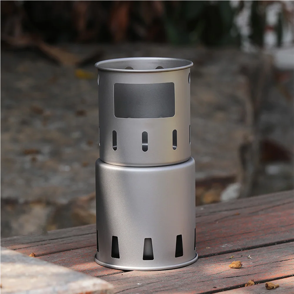 Titanium-Portable-Wood-Burning-Stove-Folding-Camping-Stove-Backpacking ...
