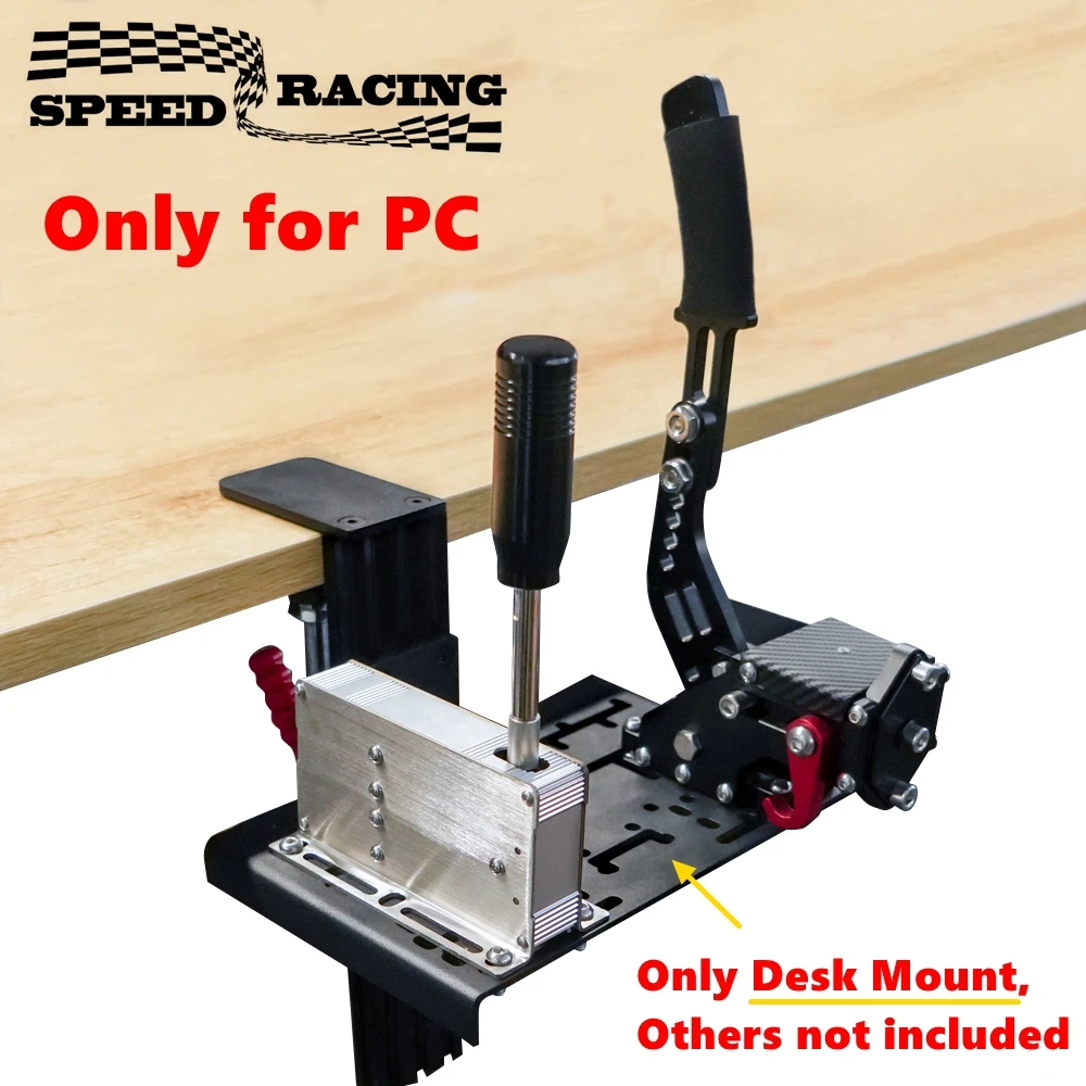 Universal-Desk-Mount-Fixed-Bracket-For-PC-USB-Handbrake-6R-7R-Hall ...