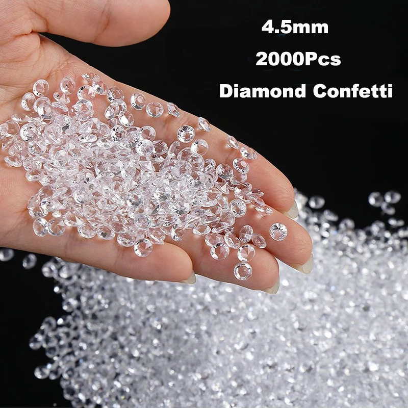 2000Pcs-4-5mm-Mini-Clear-Acrylic-Crystal-Diamonds-Table-Scatters ...
