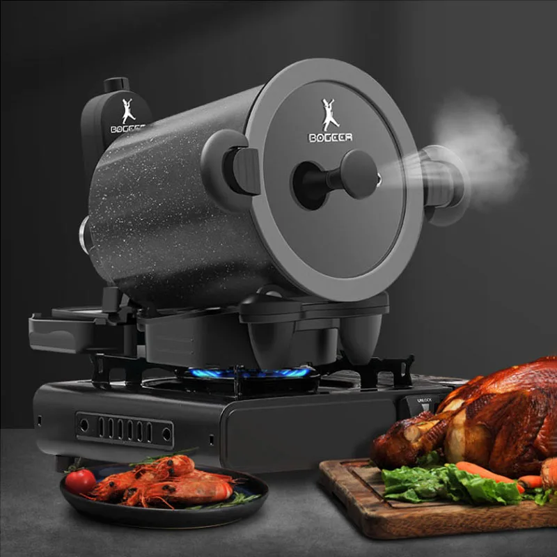 220V-Multifunctional-Cooking-Machine-360-Roller-Outdoor-Flip-BBQ-Home ...