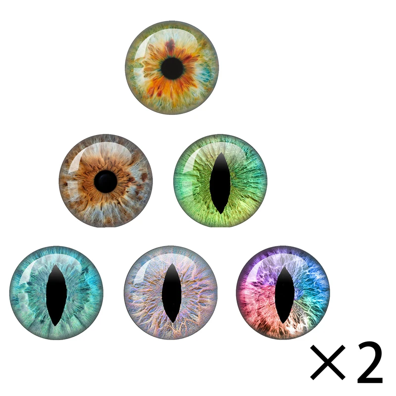 Glass-Eyes-Cabochons-Round-10MM-40MM-Round-Dome-Dragon-Eye-Dragon-Cat ...