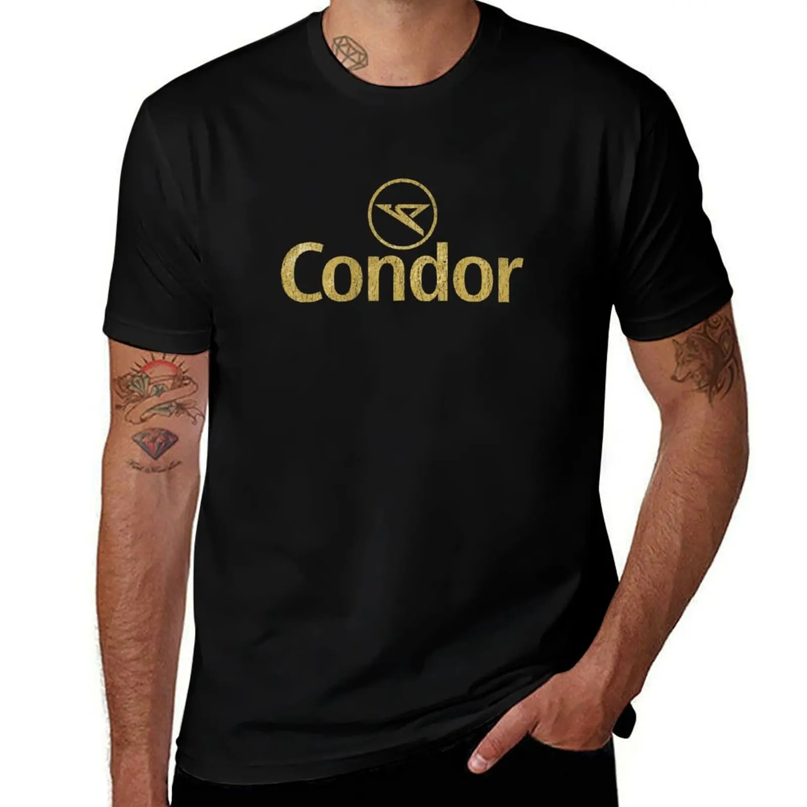 Condor-Airlines-T-Shirt-hippie-clothes-vintage-clothes-plain-Aesthetic ...
